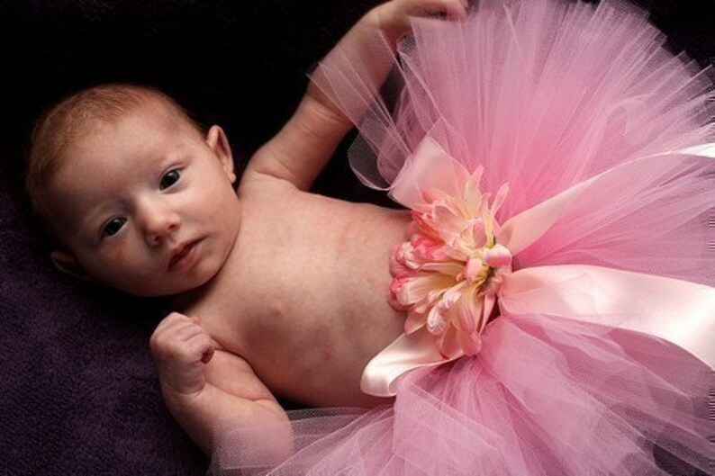 Baby's First Tutu Sewn 6 Pink Infant Tutu & - Etsy