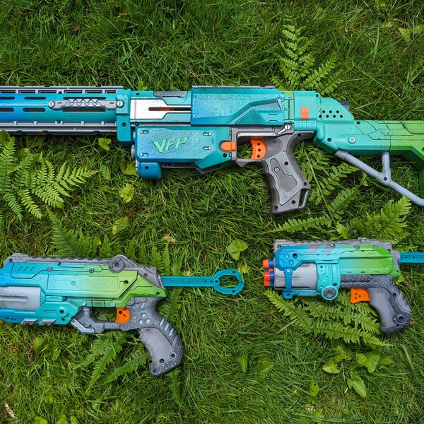 Custom Painted Nerf - Etsy