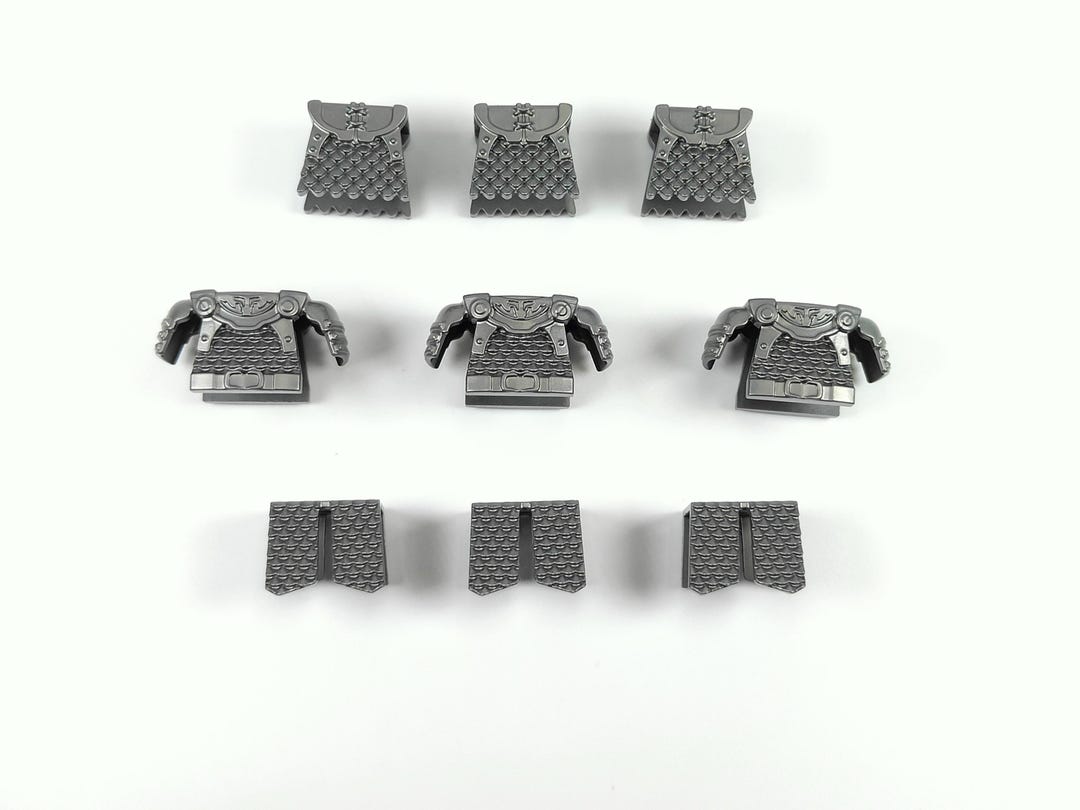 Set of Rohirrim Armor Sets for Minifigures Custom Medieval Fantasy ...
