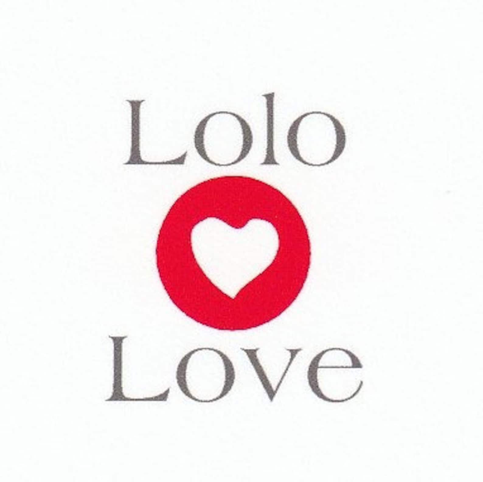 Lolo Love Card Line Sister Friend - Etsy UK