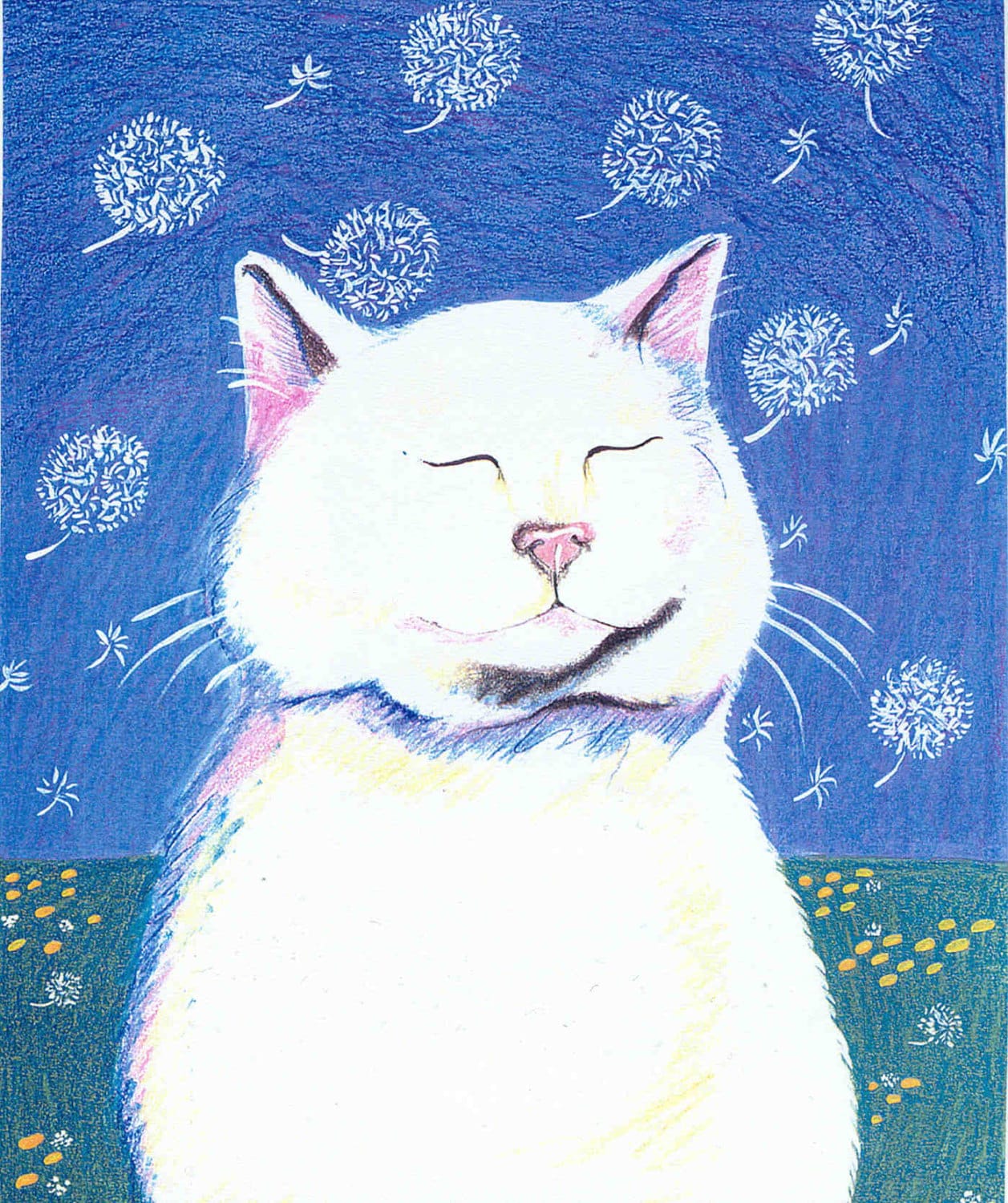 Cat collection note card set of 10 | Etsy