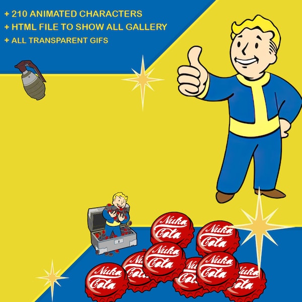 Fallout Stream Overlay - Etsy