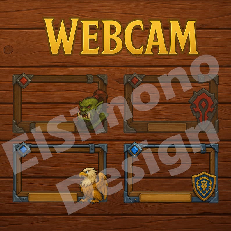 World of Warcraft Stream Overlay Pack – Backgrounds and More - Alliance ...