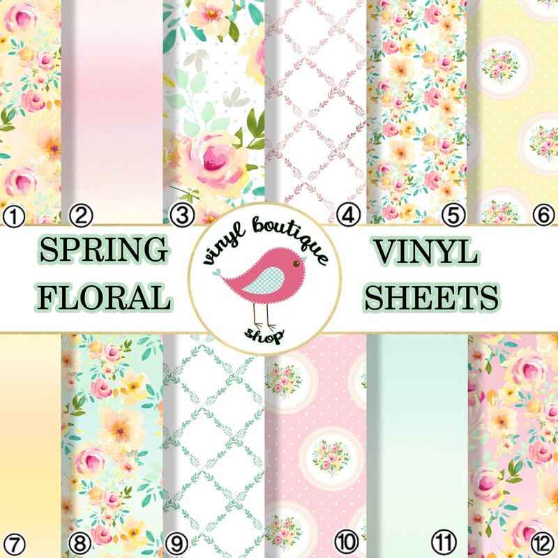 Pattern Vinyl - Etsy