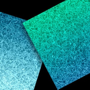 Rainbow Aqua Ombre Faux Glitter Adhesive Vinyl Heat Transfer Craft ...