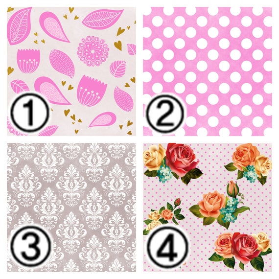 Craft Vinyl Patterned Vinyl HTV Prints Vinyl Prints Sheet Size | Etsy