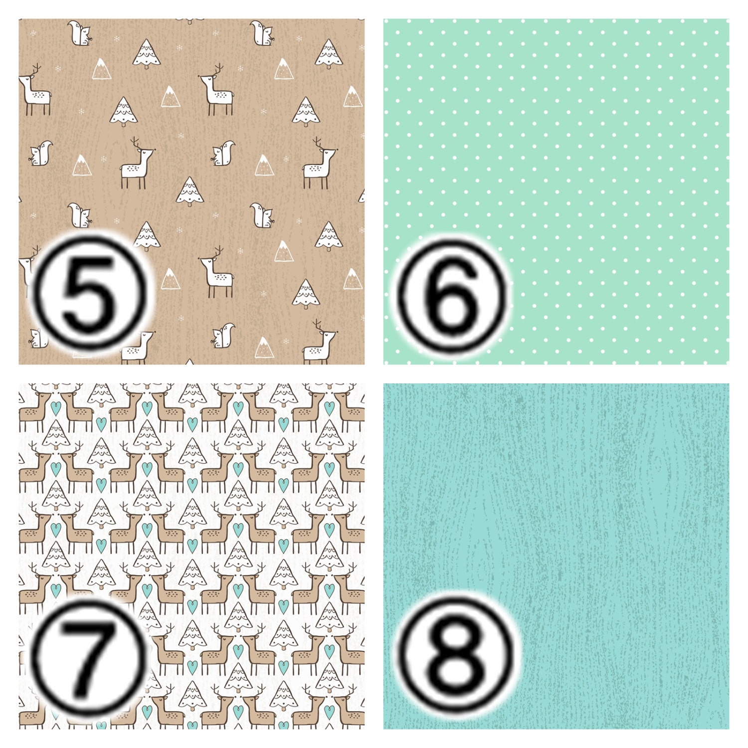 Craft Vinyl Patterned Vinyl HTV Prints Vinyl Prints Sheet Size - Etsy