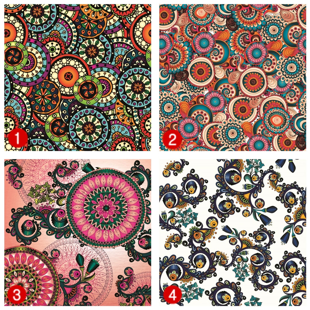 Craft Vinyl Patterned Vinyl HTV Prints Vinyl Prints Sheet Size 12"x12 ...