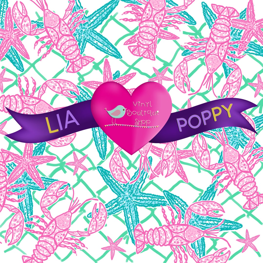 Craft Vinyl Pattern Vinyl Lp Vinyl Sheet Lobster Lp Vinyl Htv Popy ...
