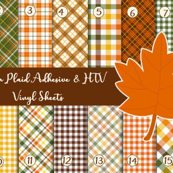 Autumn Plaid Sheets - Etsy