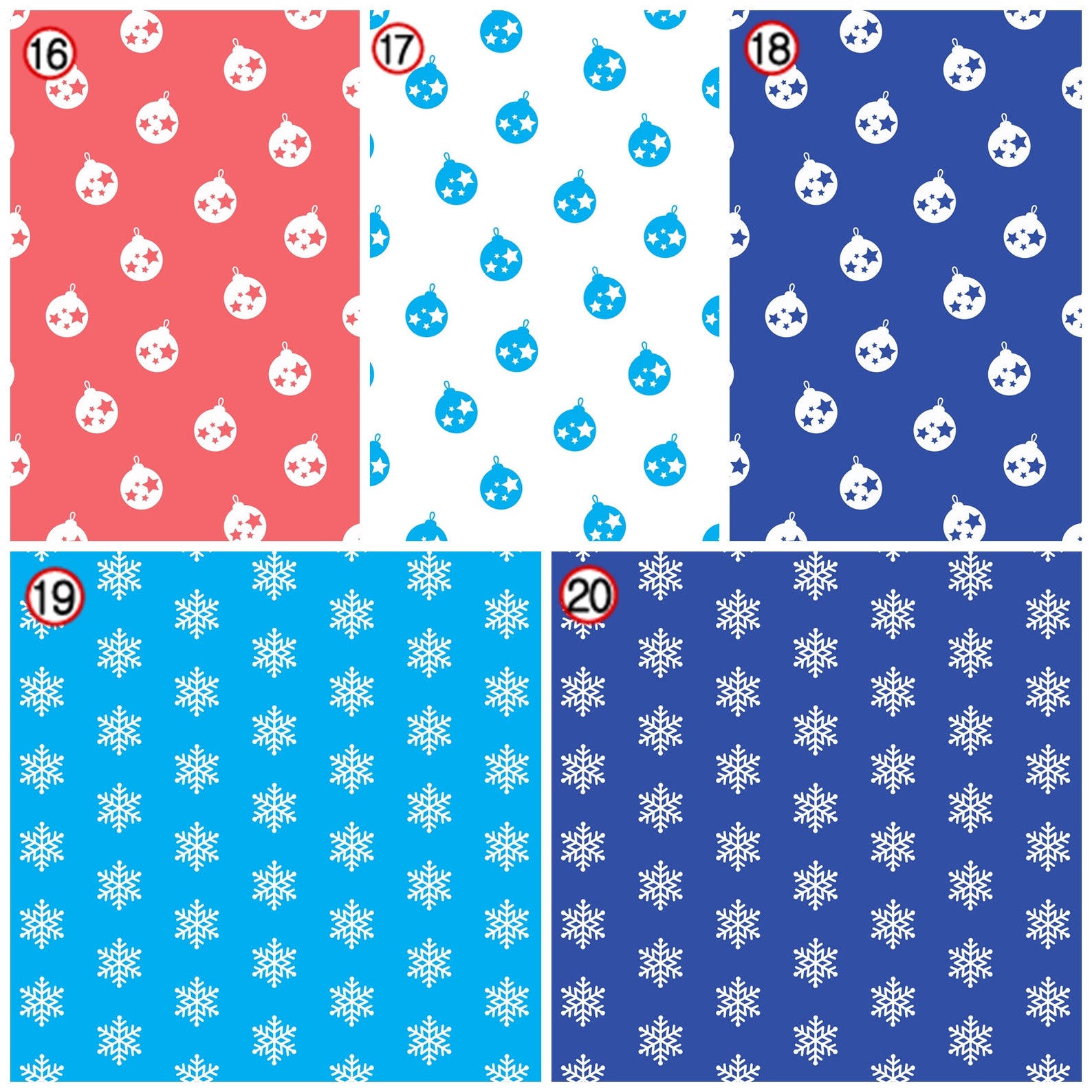 Craft Vinyl Pattern Christmas Vinyl HTV Prints Vinyl Prints - Etsy