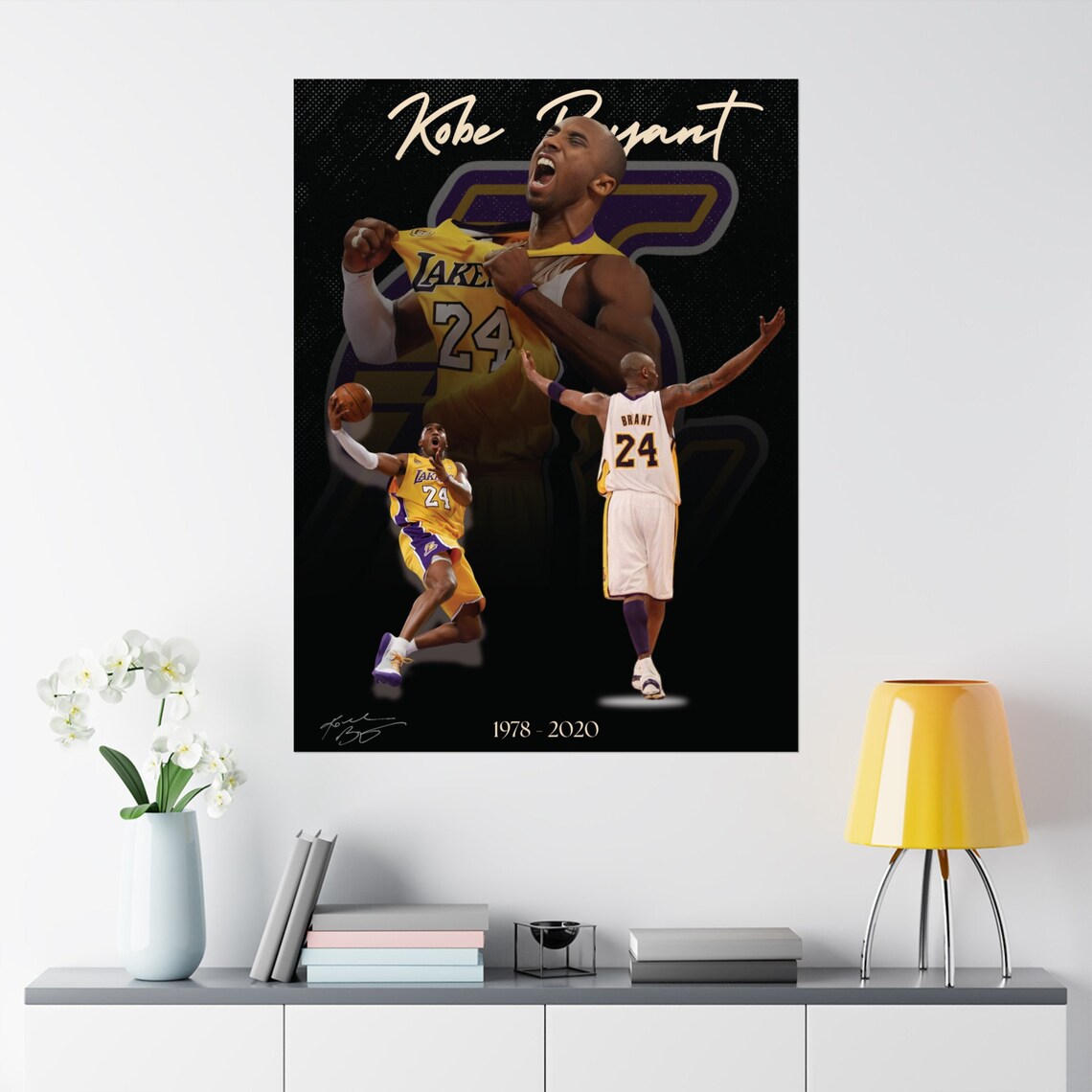 Kobe Bryant Poster, Los Angeles Lakers, NBA Fans, NBA Poster ...