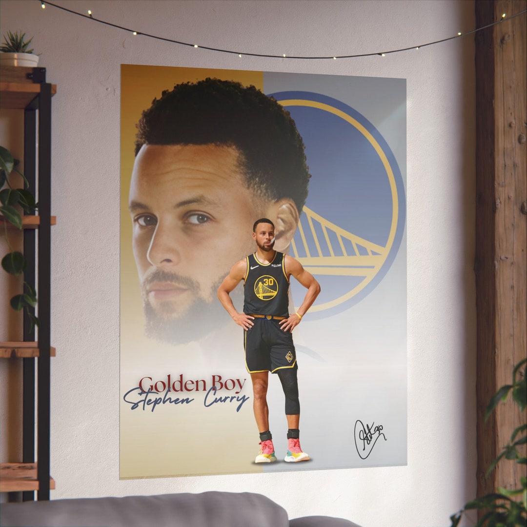 Stephen Curry Poster, Golden State Warriors, NBA Fans, NBA Poster ...