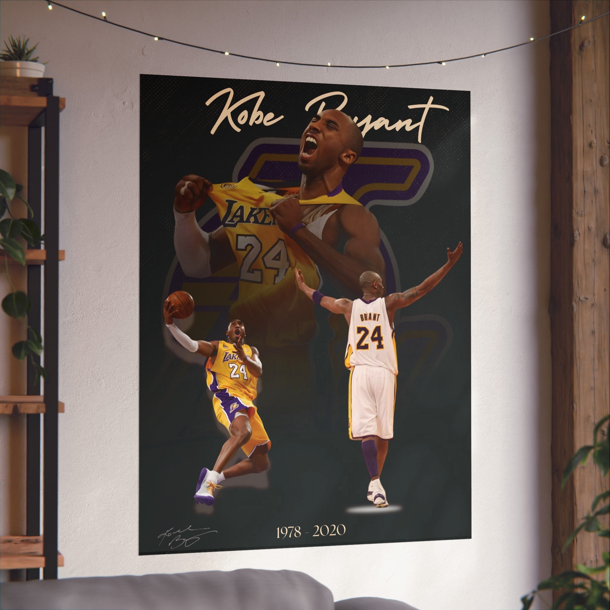Kobe Bryant Poster, Los Angeles Lakers, NBA Fans, NBA Poster ...