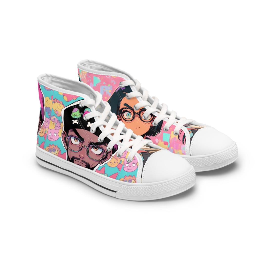 Malcolm X Women's Sneakers, Civil Rights Movement Shoes, African ...