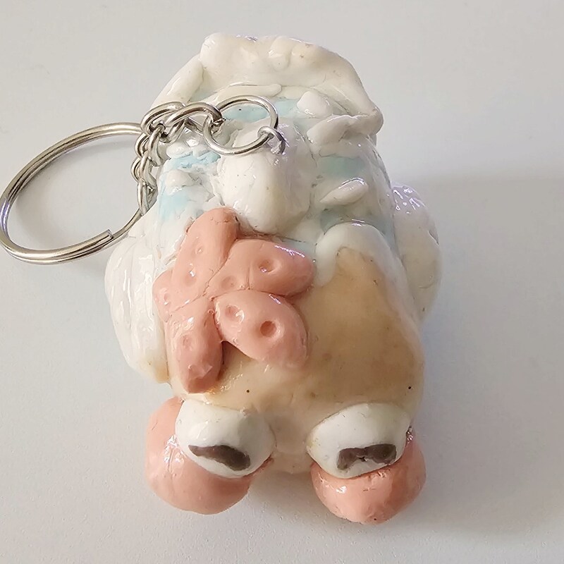 Clay Keychain - Etsy