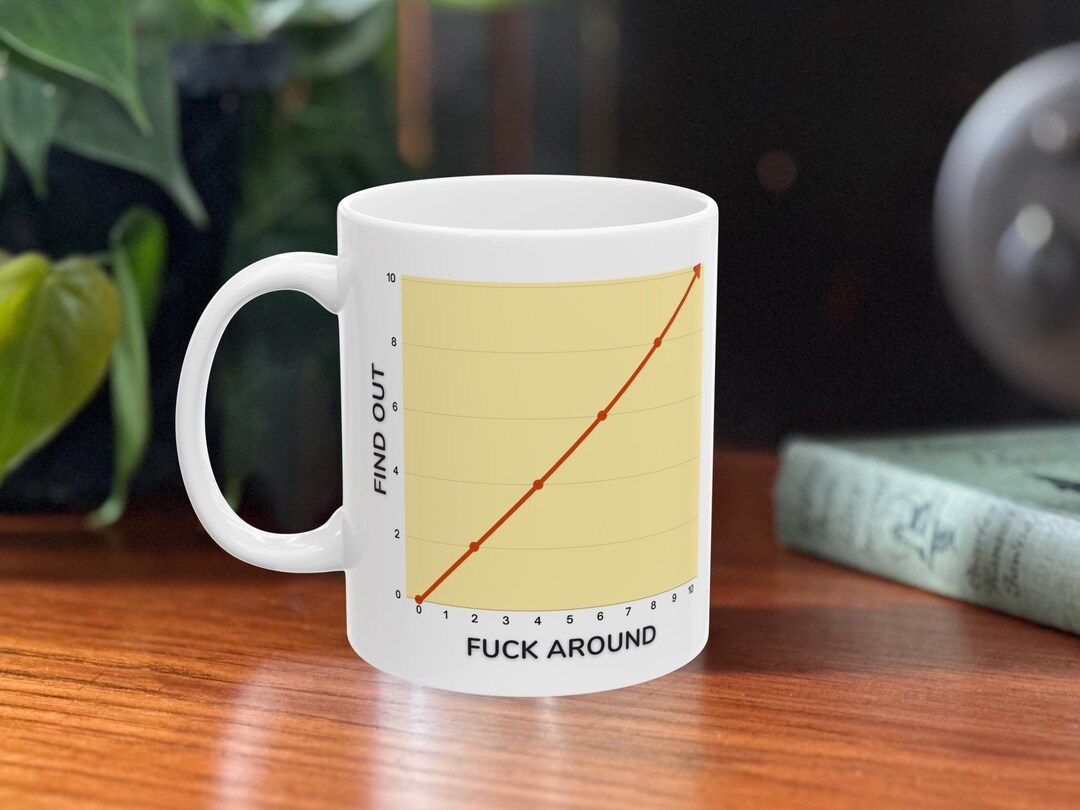 Fuck Around and Find Out Chart Adult Humor Mug - Etsy