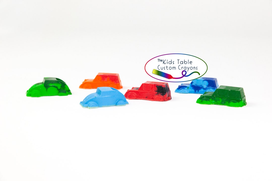 Race Car Crayons, Price is for a Full Set of 6 Crayons, Made With ...