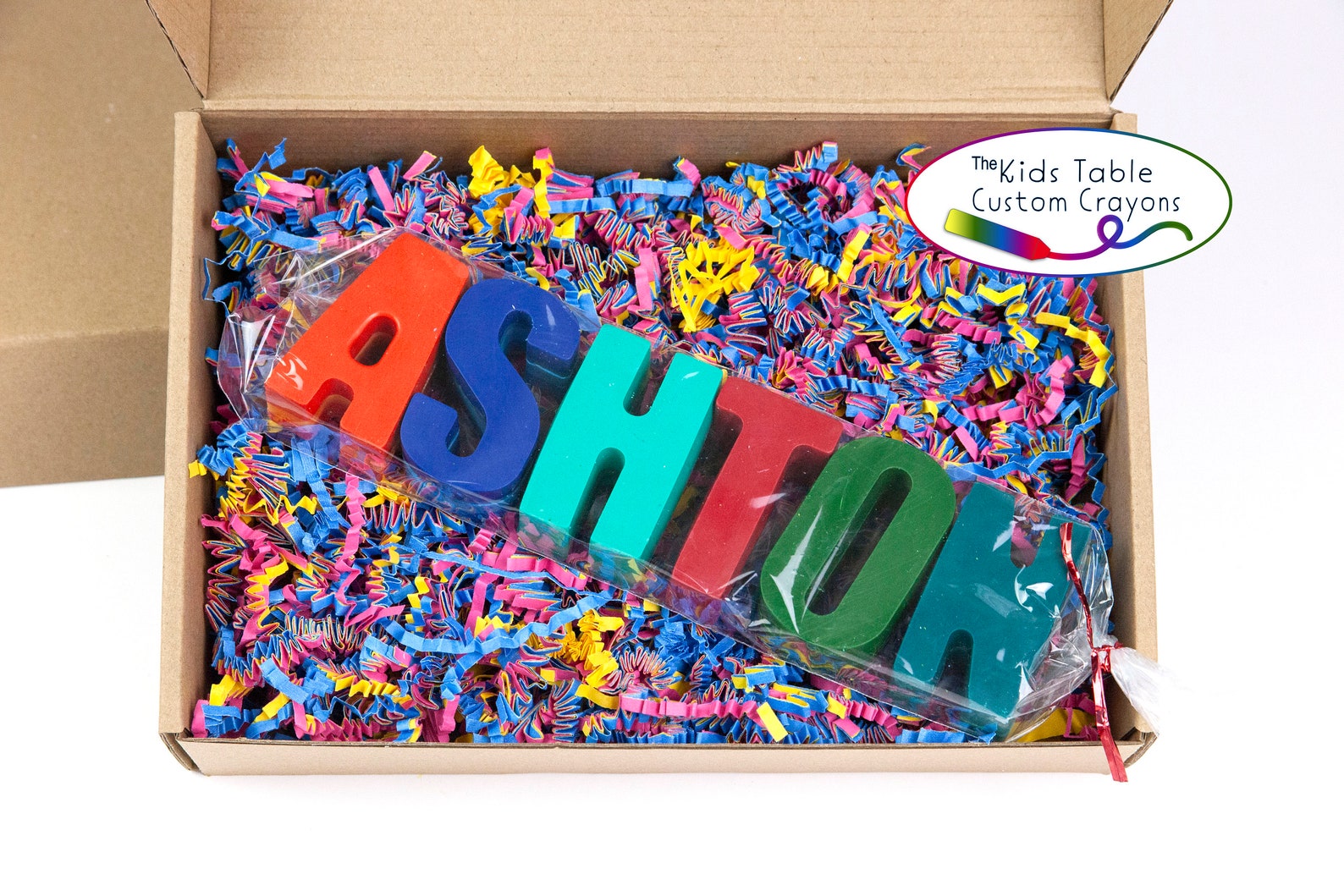 Name Crayons, Letters in Crayon, Customize by Choosing Style and Color ...