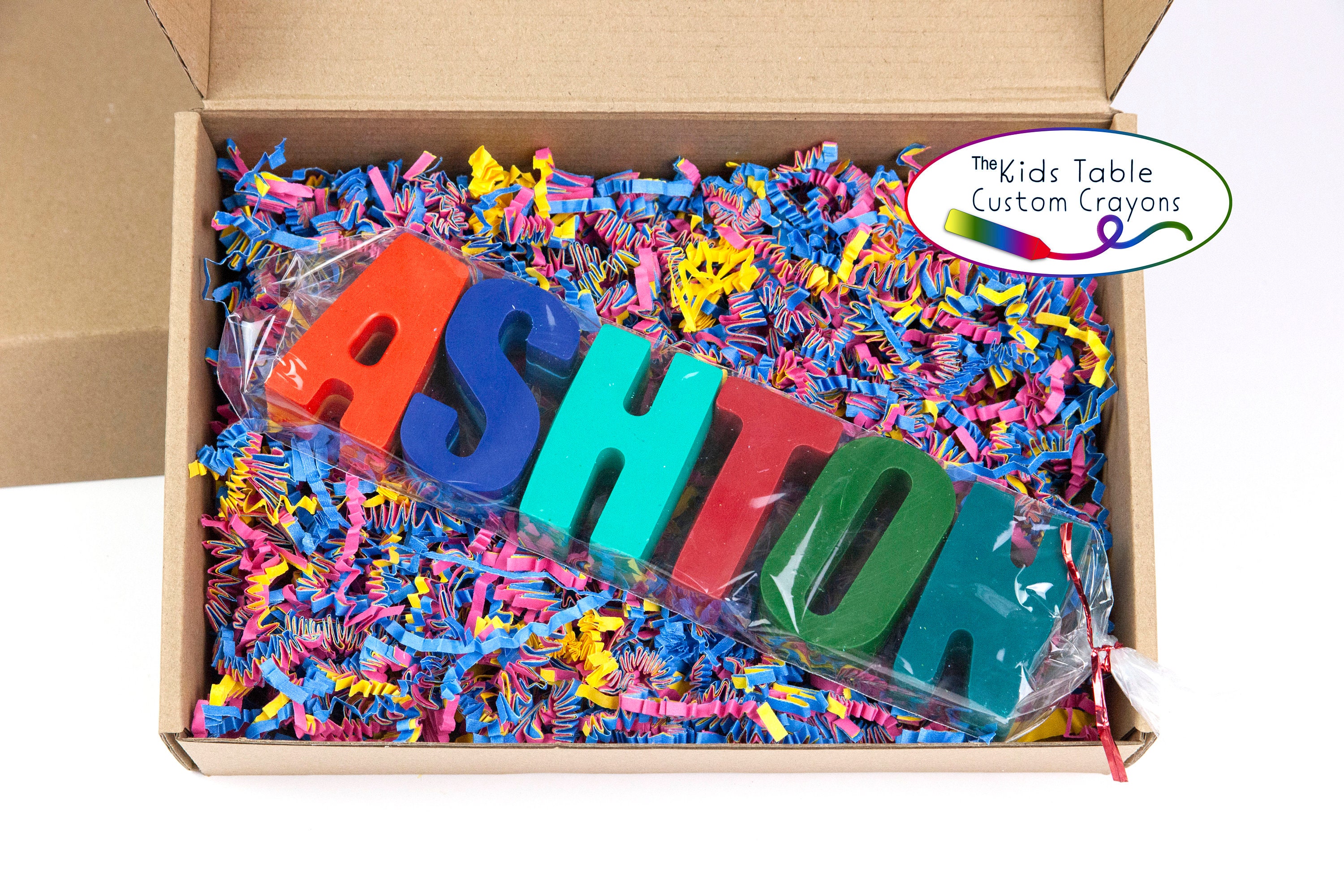 Name Crayons, Letters in Crayon, Customize by Choosing Style and Color ...