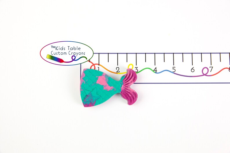 Jumbo Size Mermaid Theme Crayons, Mermaid Tales and Starfish, Can Come ...