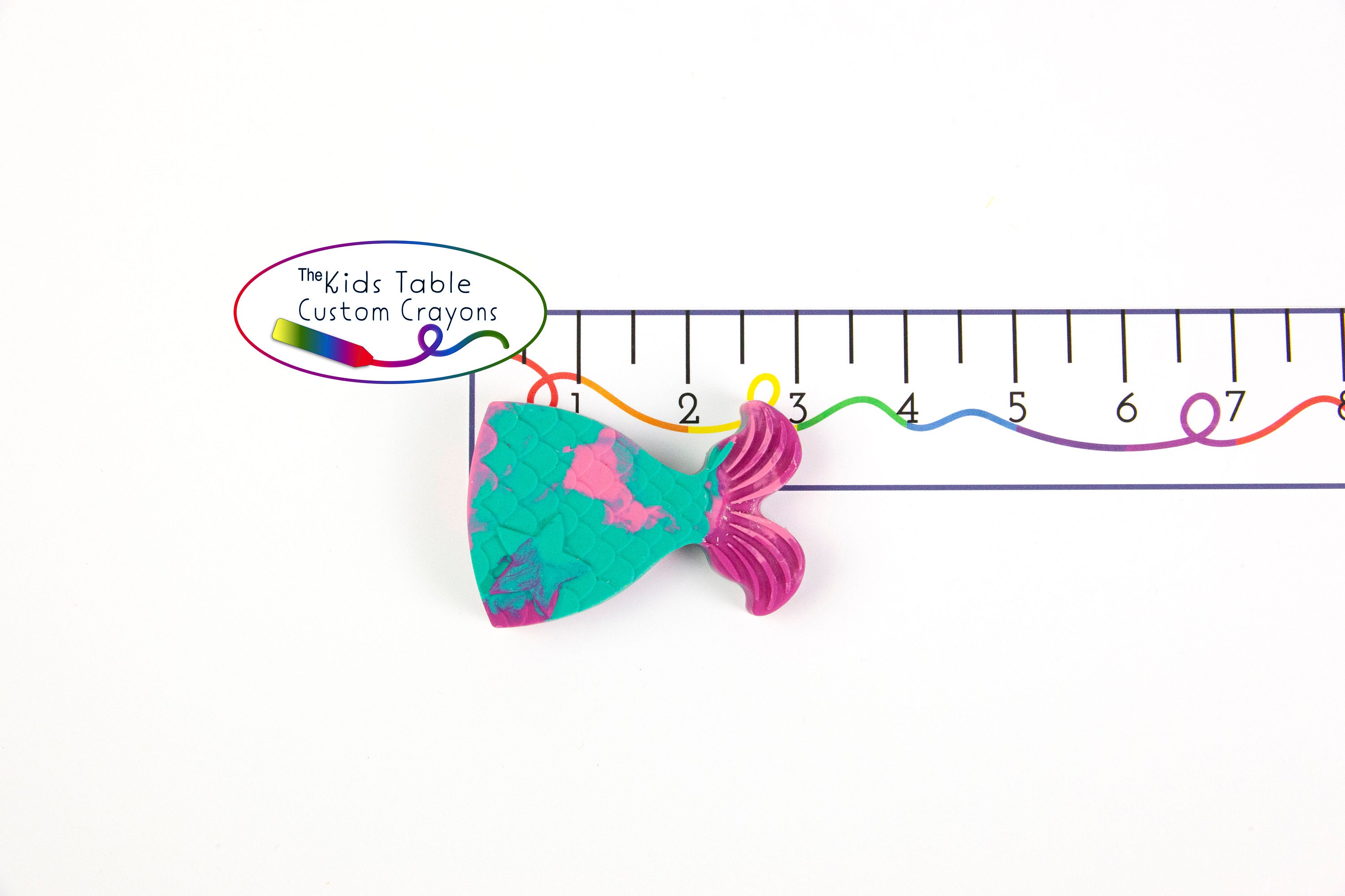 Jumbo Size Mermaid Theme Crayons, Mermaid Tales and Starfish, Can Come ...