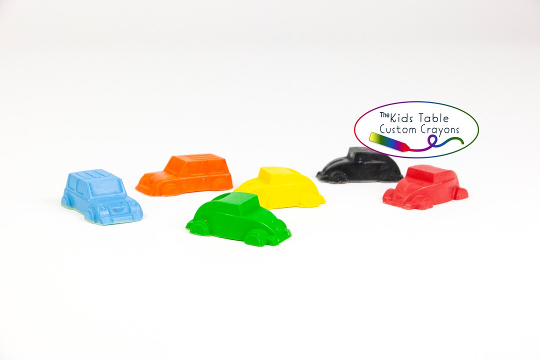 Race Car Crayons, Can Be Made in Solid Colors and Swirl Colors and ...
