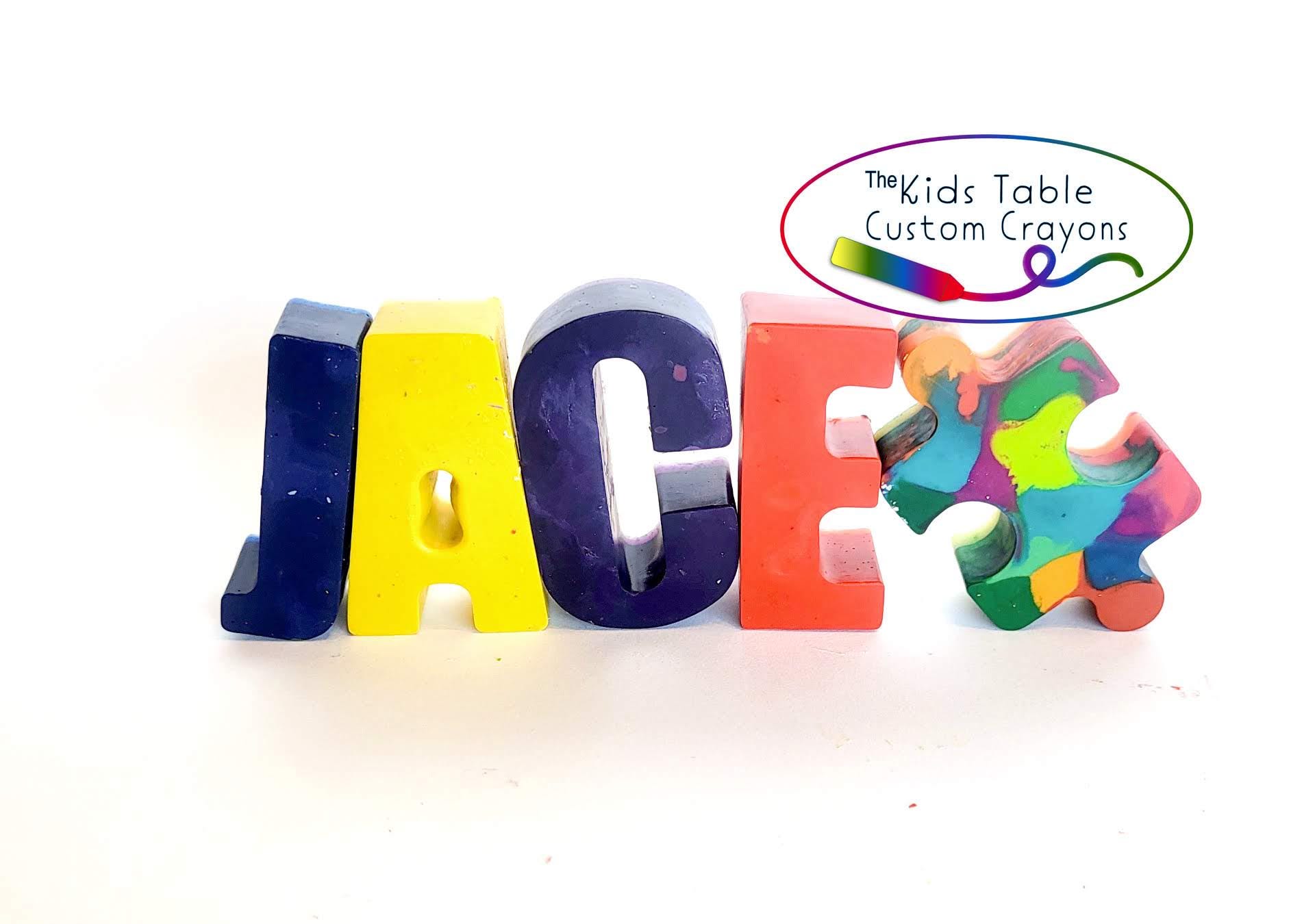 Alphabet Crayon Set, Price is for 1 Full Alphabet Set (26 Letters ...