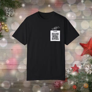 Drummer Custom T-shirt, QR Code Drummer Shirt, Drummer Tshirt, Drummer ...