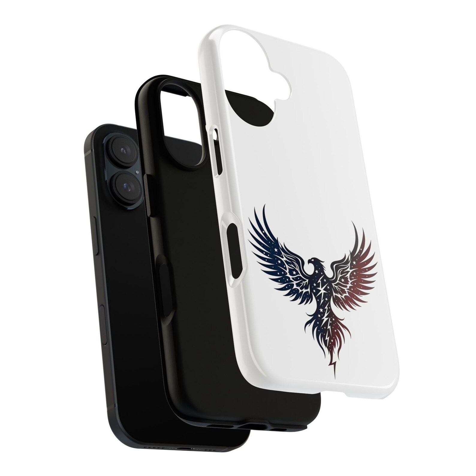 American Flag Phoenix Phone Case: Patriotic Bird Cover - Etsy