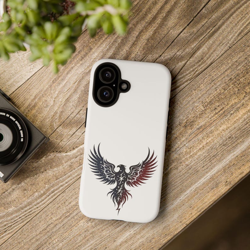 American Flag Phoenix Phone Case: Patriotic Bird Cover - Etsy