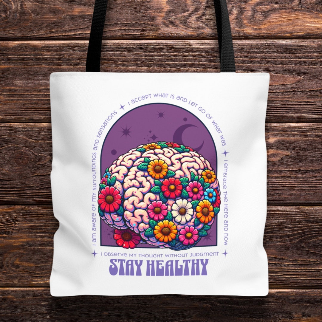Mental Health Survival Kit Tote Bag - Anxiety, ED, Wellness Gift - Etsy