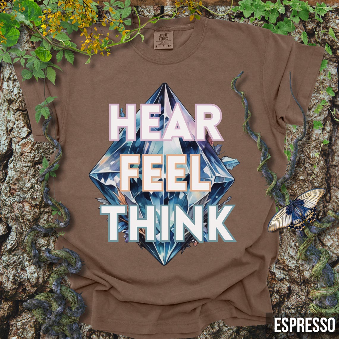 Hear Feel Think Shirt MMORPG Gamer Shirt Video Games MMO Online Role ...
