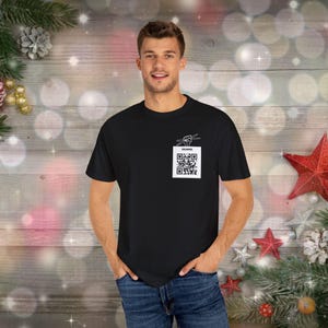 Drummer Custom T-shirt, QR Code Drummer Shirt, Drummer Tshirt, Drummer ...
