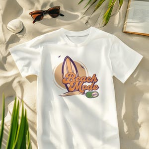Up to 4XL Beach Mode on Shirt Beach Mode on | Beach Vibes Shirt | Beach ...