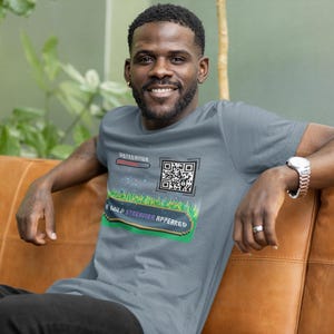 Twitch Streamer Shirt Twitchcon, Gamer Streamer Shirt QR Code Streamer ...