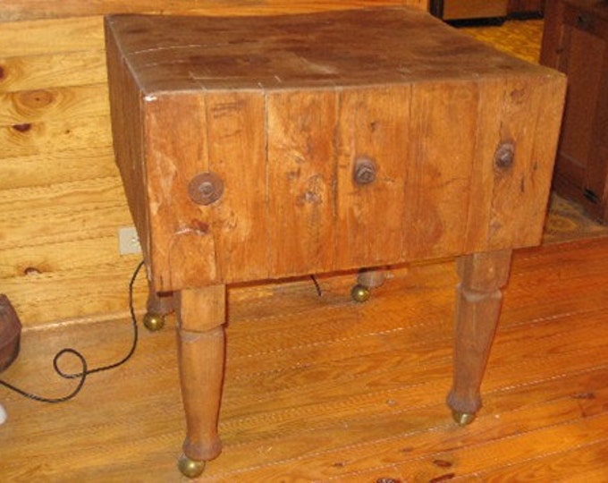 SALE Antique Maple Butcher Block Was 925.00 - Etsy