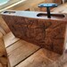 Hand Hewn Farmhouse Floating Shelf: Rustic Wood Accent Piece - Etsy