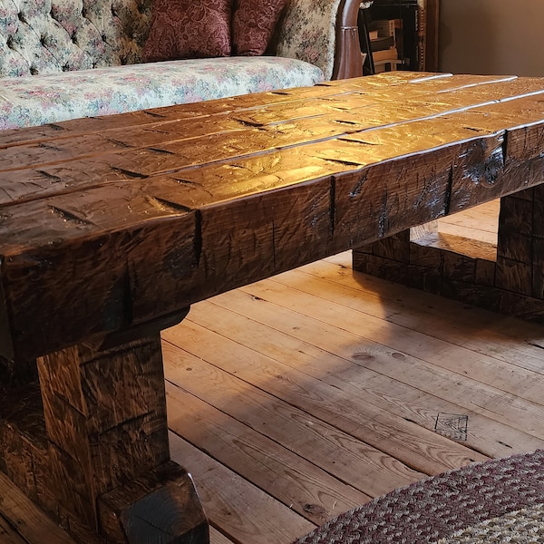 Rustic Coffee Table (Just for you!) - Etsy