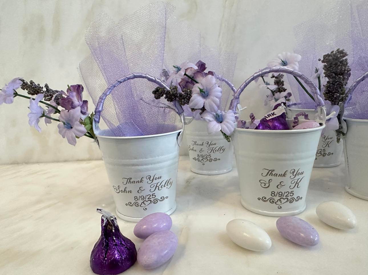 Lilac Wedding Favors, Luxury Favors, Purple Party Favors, Custom ...