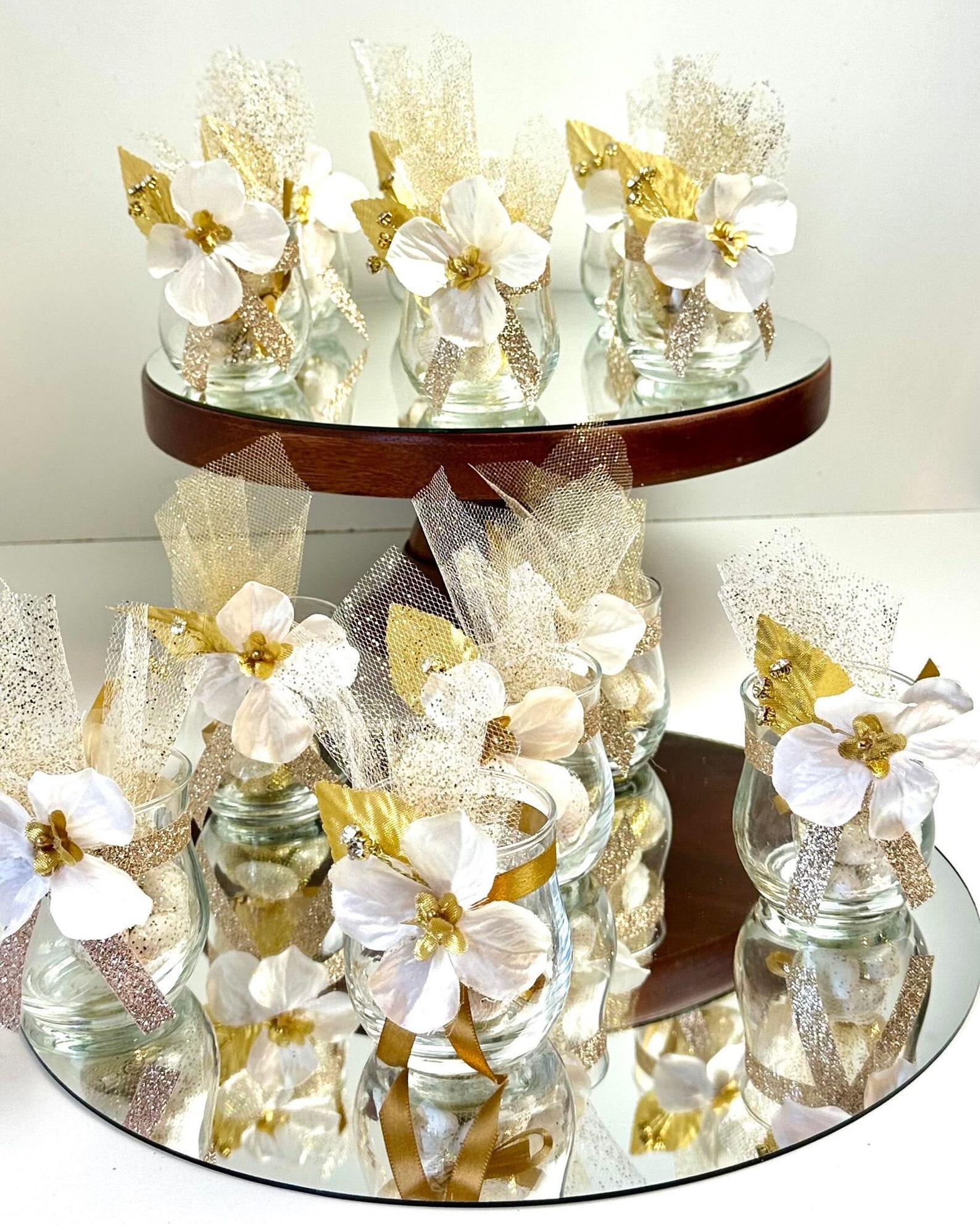 Pearl and Gold Wedding Favors for Guests, Luxury Favors, Elegance Party ...