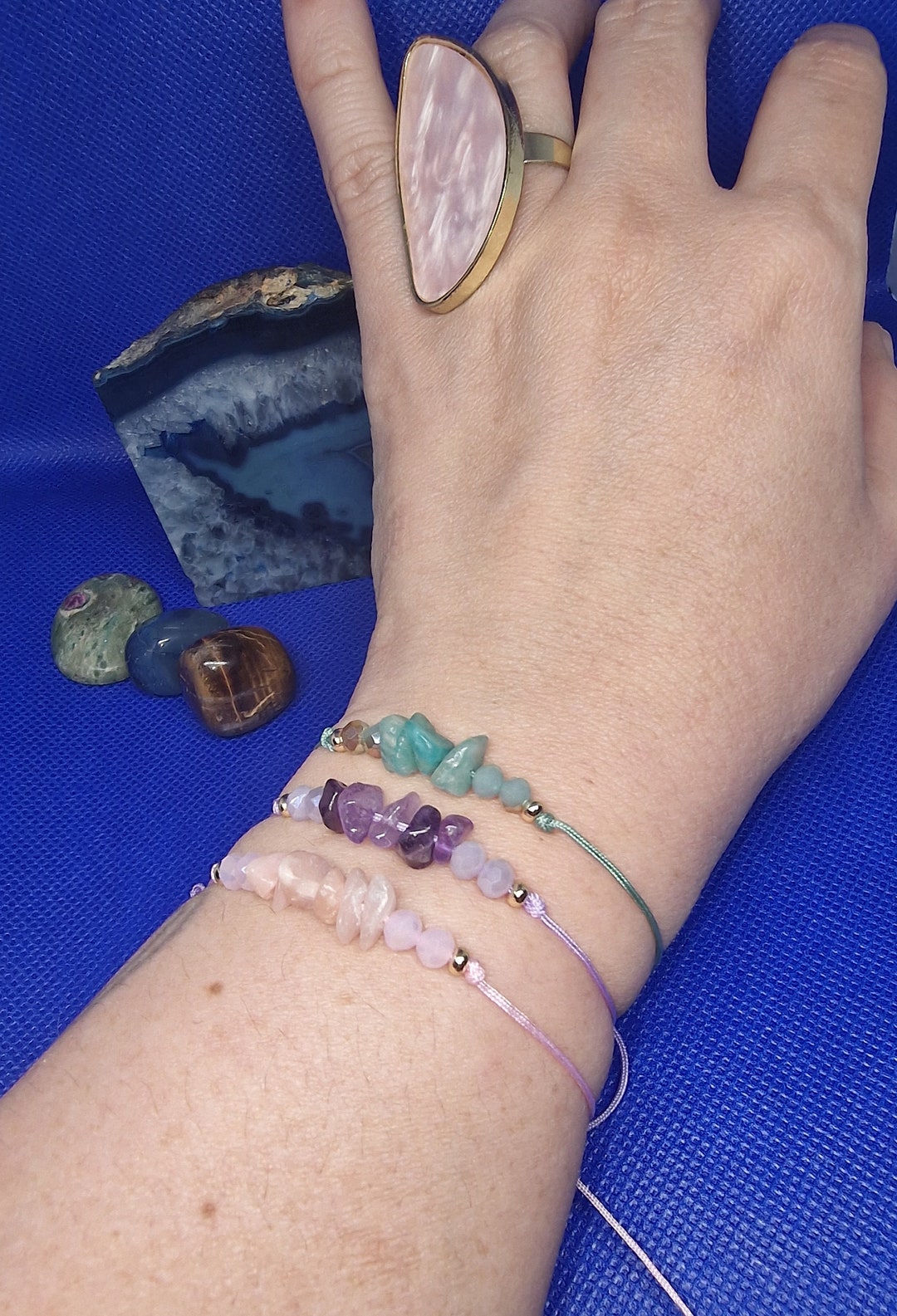 Ritual Bracelet, Stone of Wishes, Consecrated in Your Name. Talisman ...