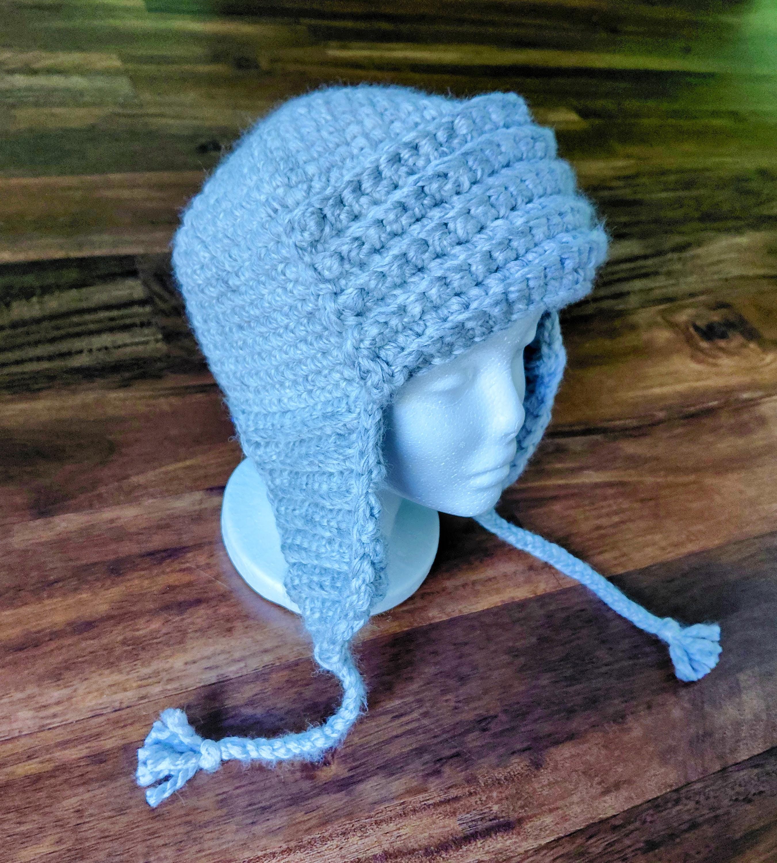 Ushanka Winter Trapper Hat Crochet Pattern - PDF Download Only. Kids ...
