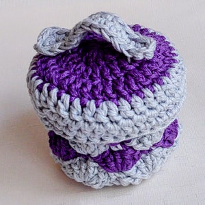 Crochet Pattern 3-in-1 Storage Boxes With Lids - Etsy