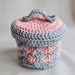 Crochet Pattern 3-in-1 Storage Boxes With Lids - Etsy