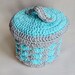 Crochet Pattern 3-in-1 Storage Boxes With Lids - Etsy