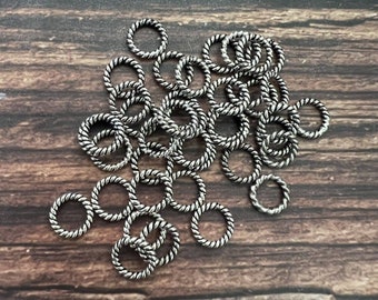 Twisted Wire Jump Rings - Etsy