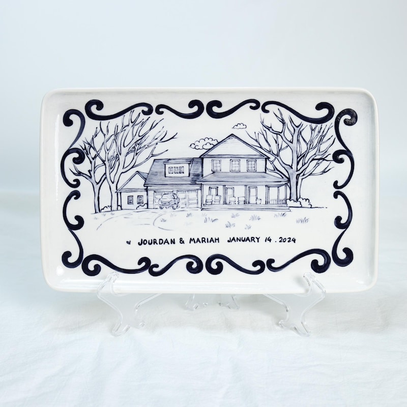 Large 12 Pottery Platter - Etsy