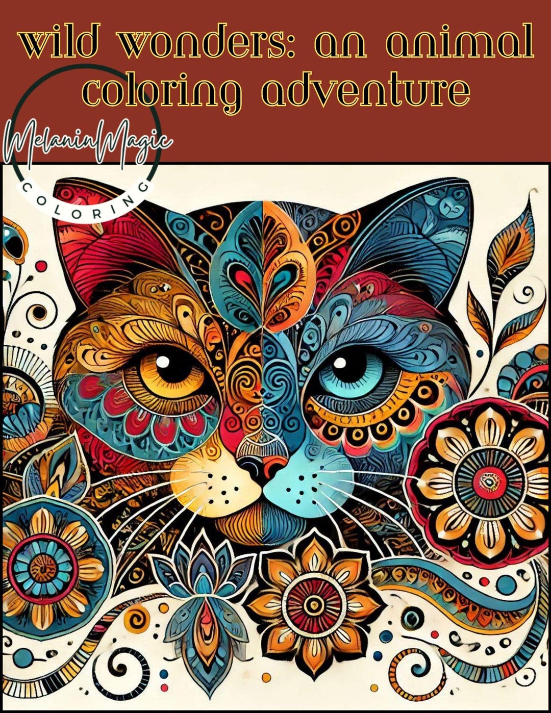 Wild Wonders: an Animal Coloring Adventure, Animals Coloring Book, All ...