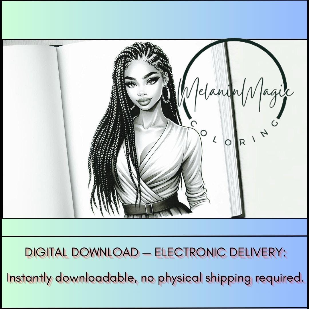 Black Love in Fall Coloring Book, Fall Coloring Pages, Black Couples in ...